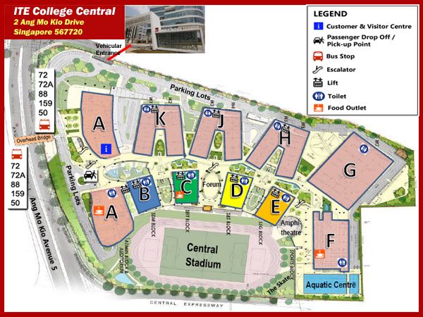 WOODLANDS TAEKWONDO CLUB-LENG KEE: How to get to grading location - ITE ...