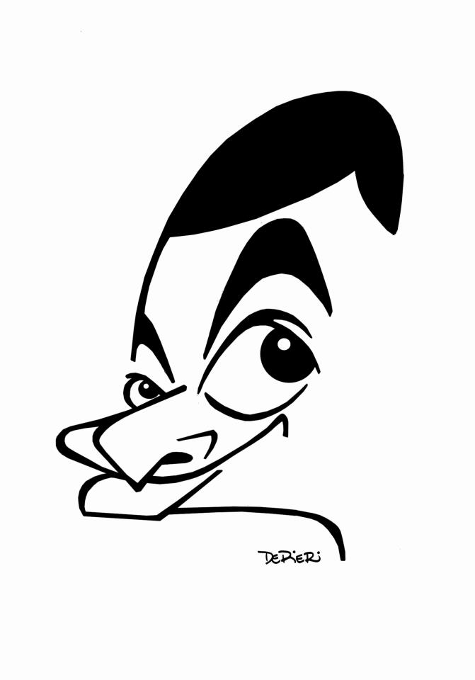PIERI CARTOON: Rowan Atkinson (Mr. Bean)