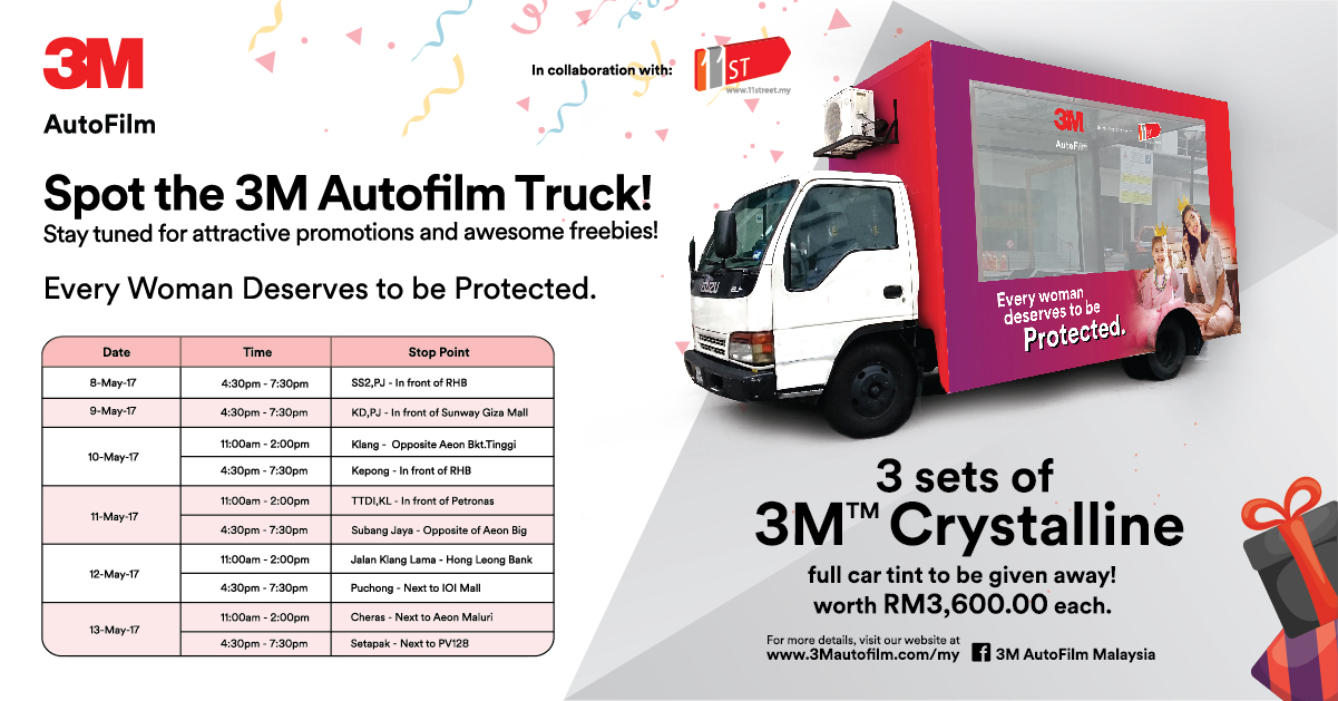 Sherry rambling: 3M MALAYSIA TOURS KLANG VALLEY WITH ITS 3M AUTOFILM ...