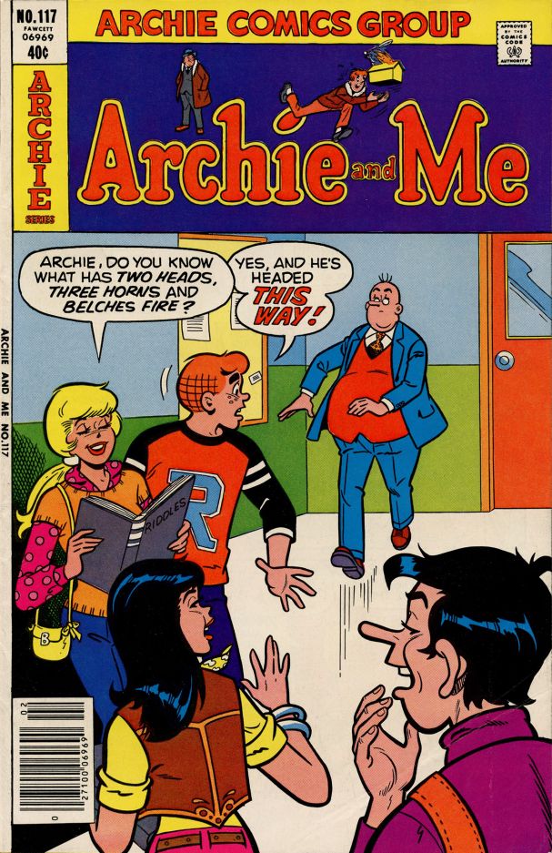 Old Comics world: Archie and Me 117 (1980) - Archie