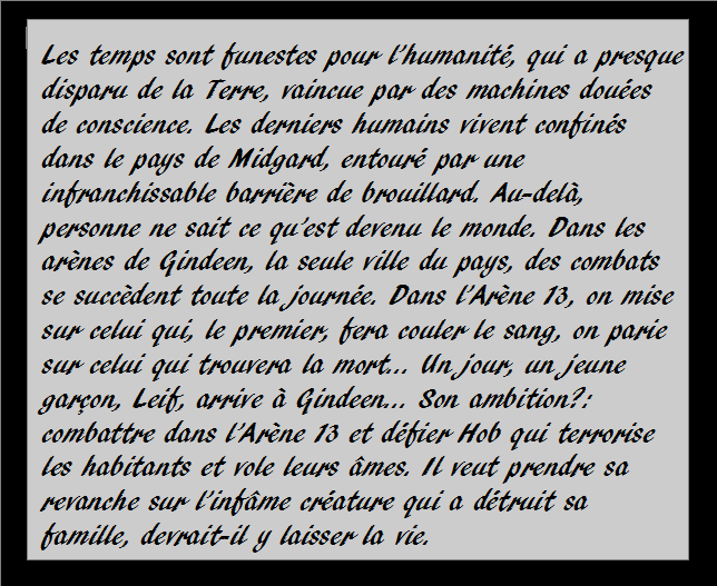 Arena 13, tome 1 de Joseph Delaney - Un brin de lecture