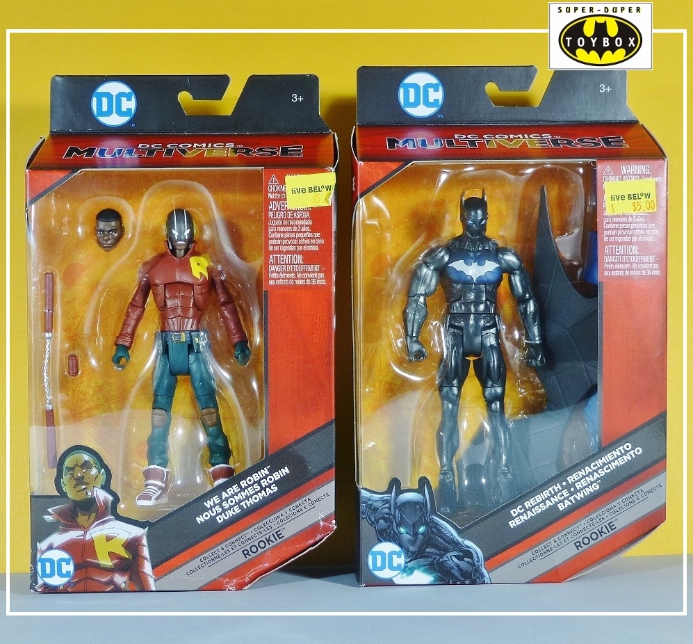 Super-DuperToyBox: DC Multiverse Batwing & Duke Thomas Robin