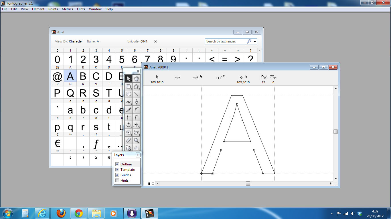 Edit dan buat font sendiri dengan Fontographer 5.1 | ZULBMOHD
