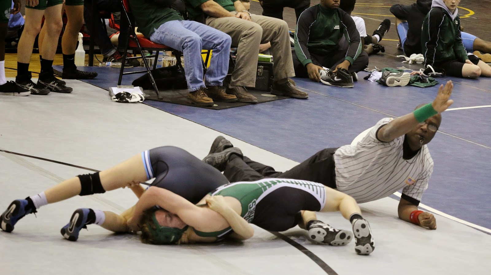 Men Wrestling Women: girl pins 2 guys