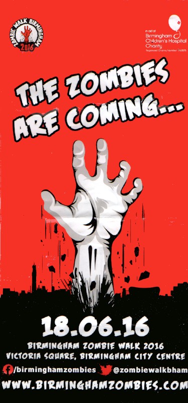 Realm of Horror - News and Blog: Birmingham Zombie Walk, in aid of The ...