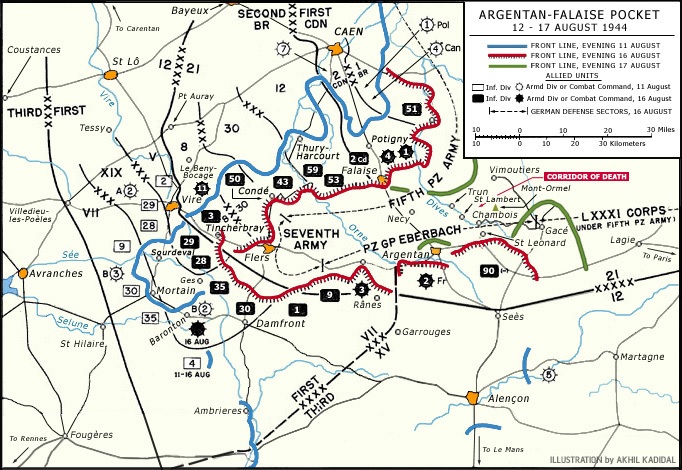 FDRA - Historia de la Defensa: SGM: Contraataque de Mortain (1944)