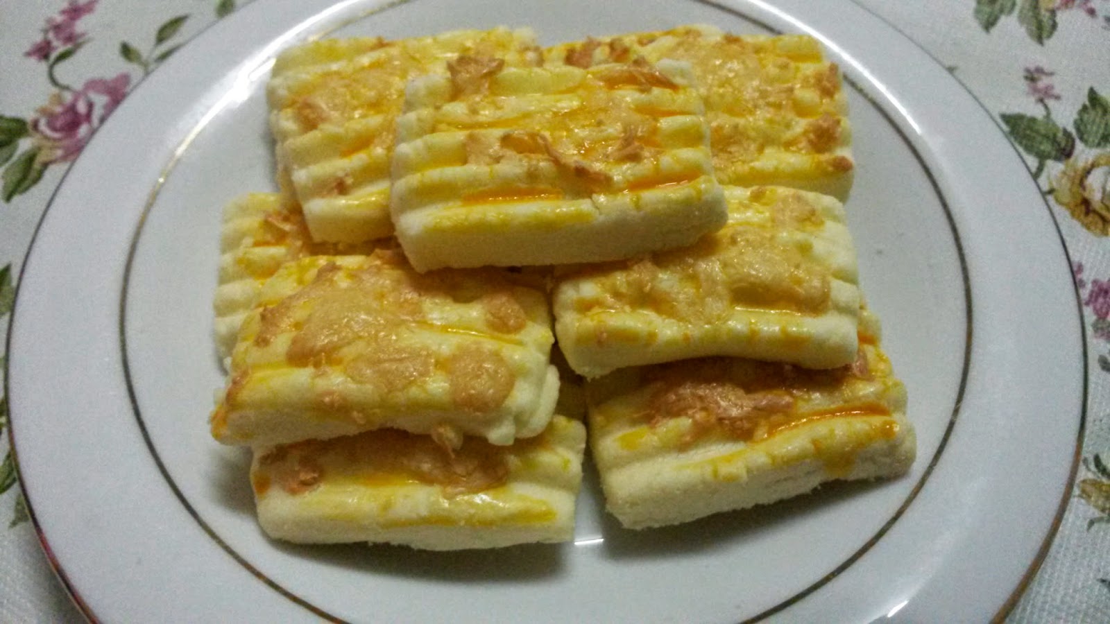Biskut Bangkit Cheese