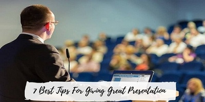 7 Best Tips For Giving Great Presentation - Wonder Krish | Blogger ...
