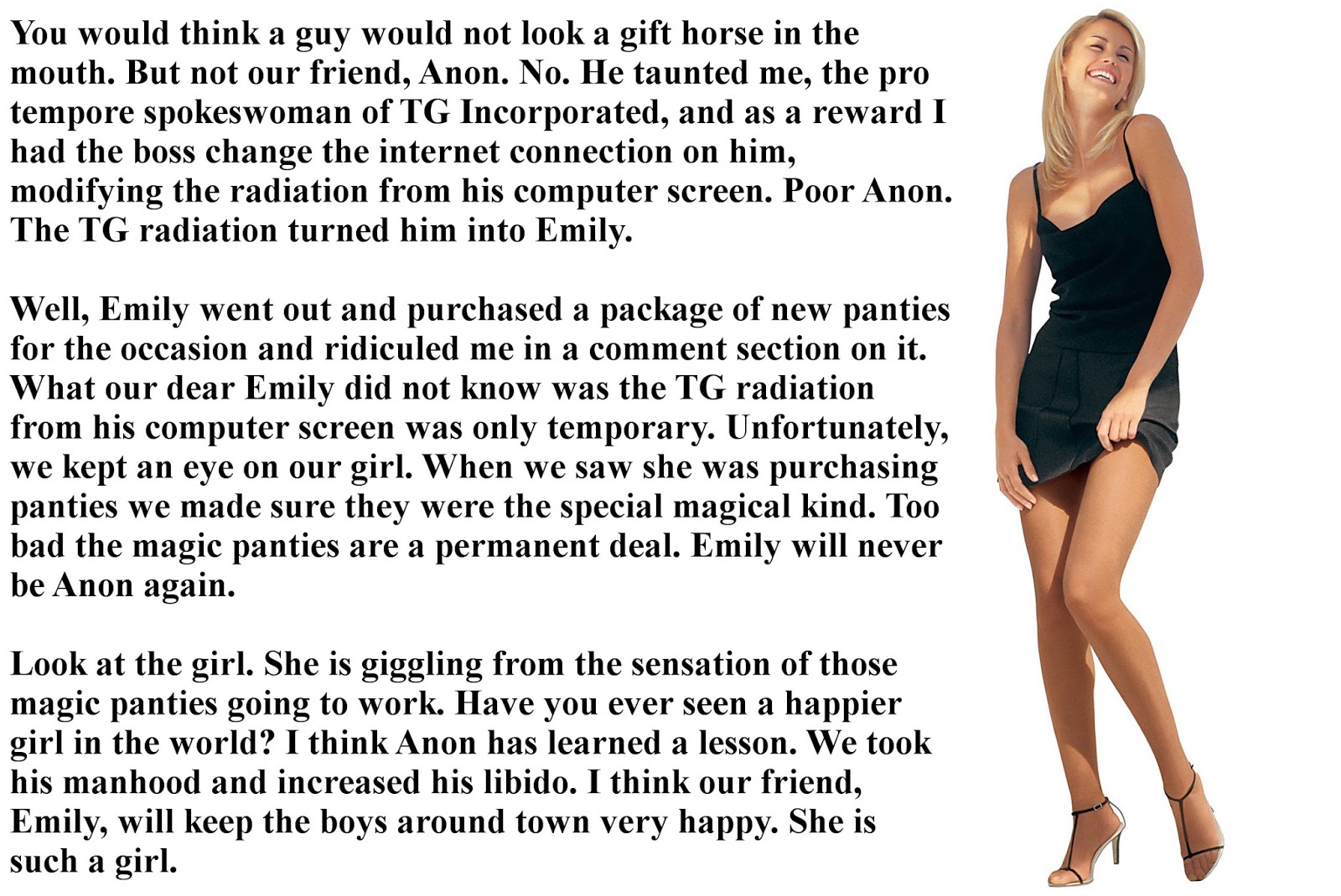 Exotic TG Captions: February 2017