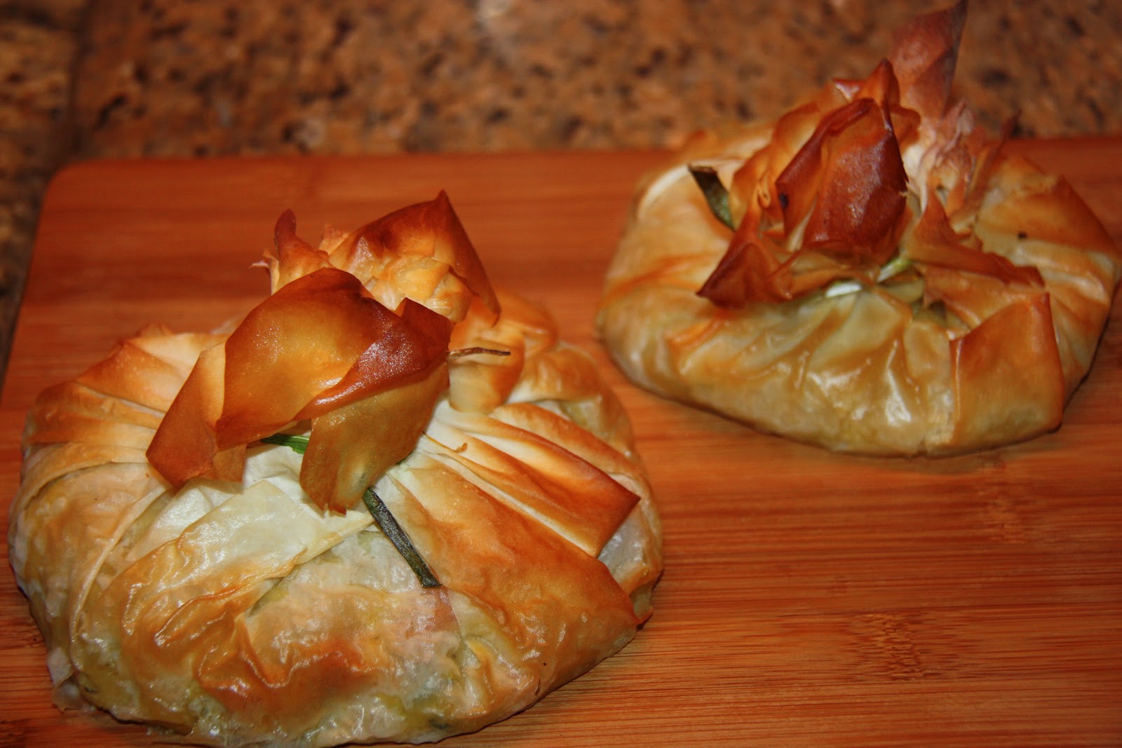 Tentações sobre a Mesa: Trouxas de Bacalhau