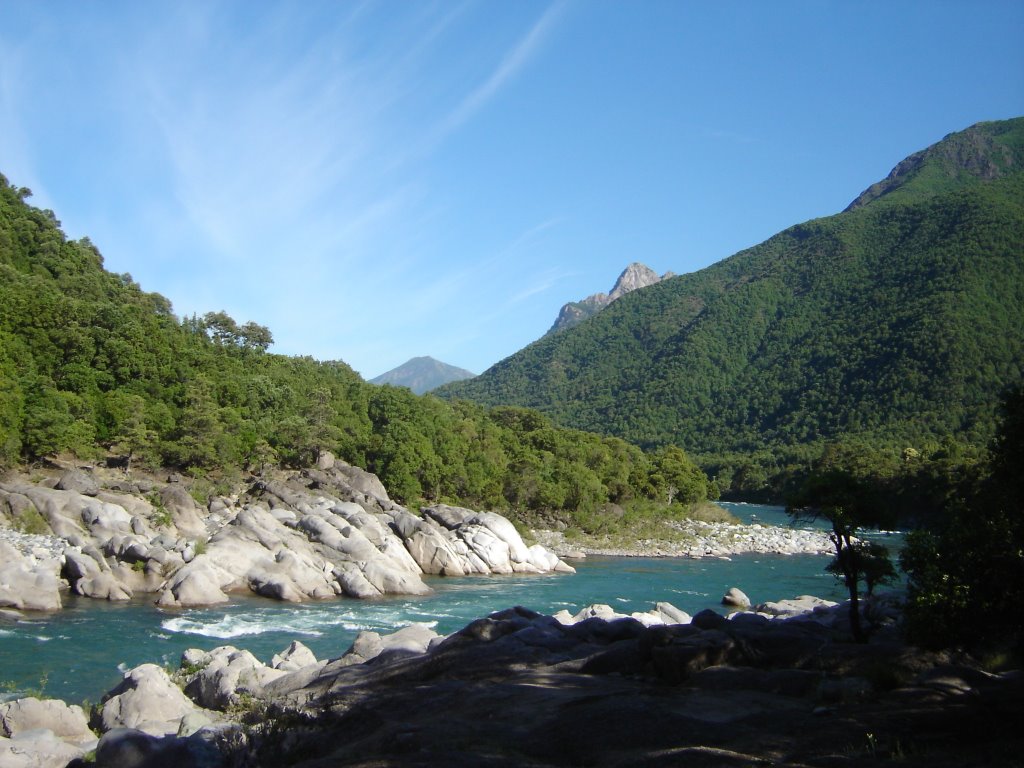 Volcanes, Rios,Ciudades y Pueblos de Chile: Rios Zona Sur