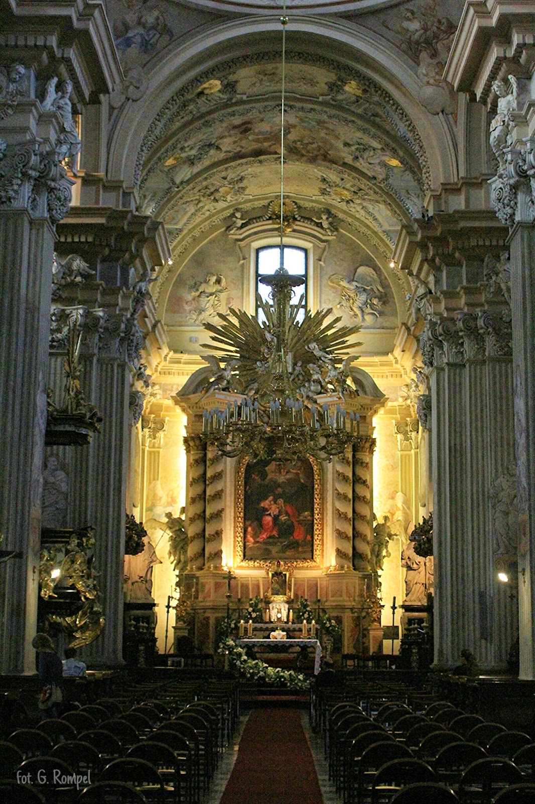 Fotoodyseja: Kolegiata św. Anny