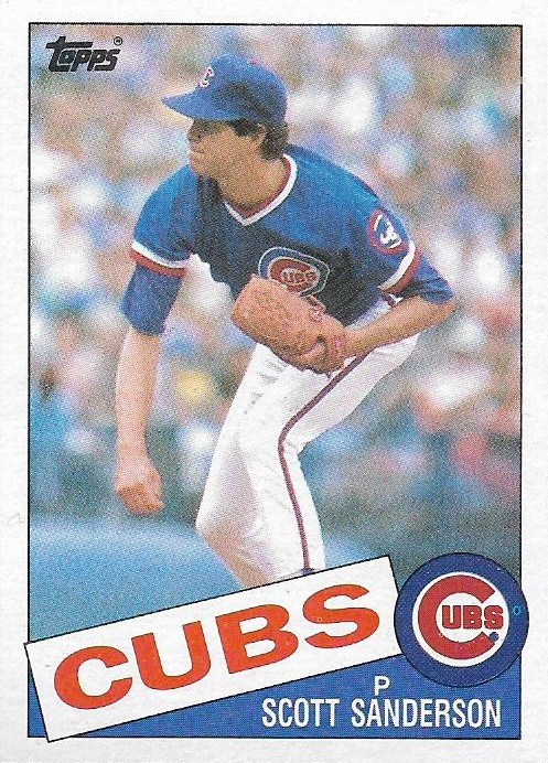 1985 Topps: #616 - Scott Sanderson