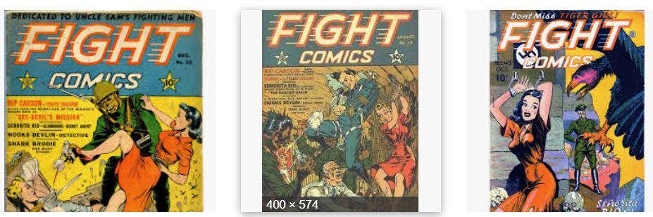 Old-fashioned Comics: Fight Comics #01-#86 (1940 -1954) Complete series ...