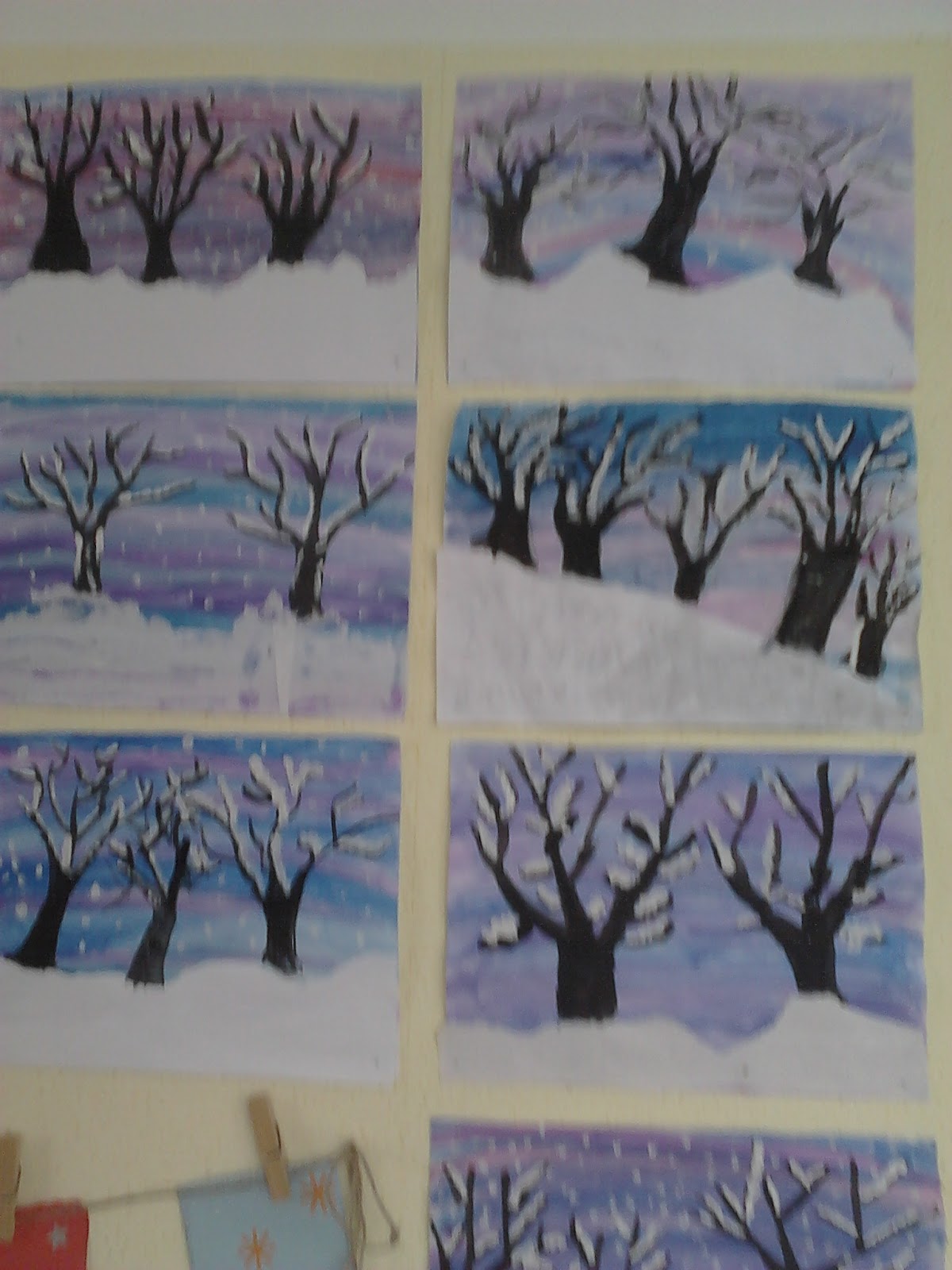 Pitici voinici - Clasa I A: Activităţi de iarnă