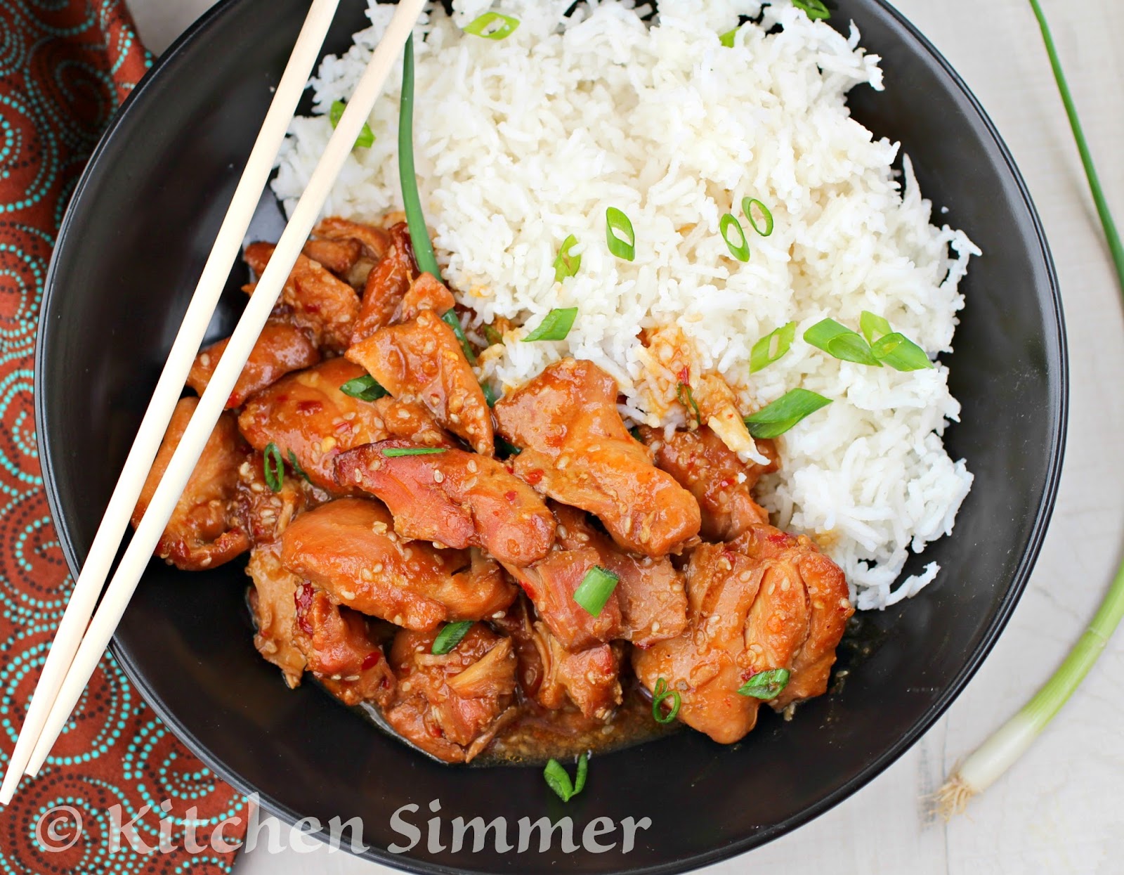 Kitchen Simmer: Slow Cooker Sesame Chicken