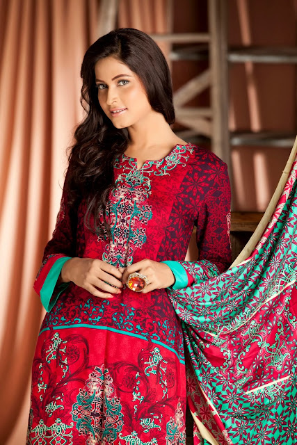 Firdous Lawn Collection 2013-2014 | Firdous ZTM Chilman Regular LawnPrints