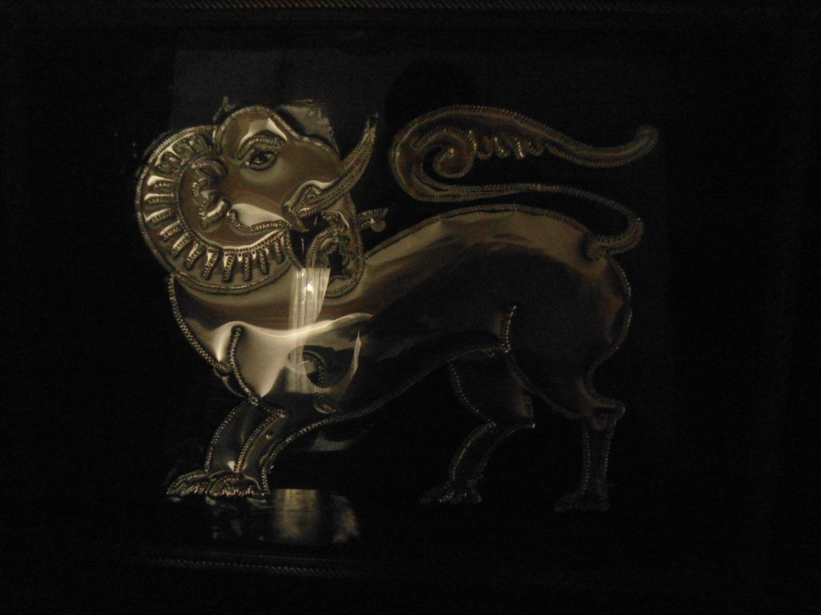 The Colour: Gajasingha carving