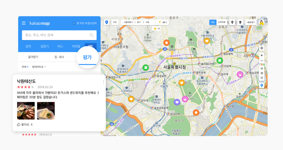 Kakao Map replaces Daum Map on desktop