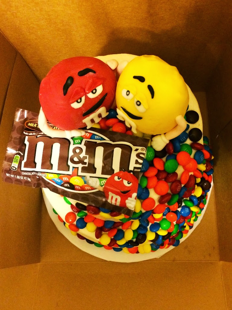 M&M's Cake!