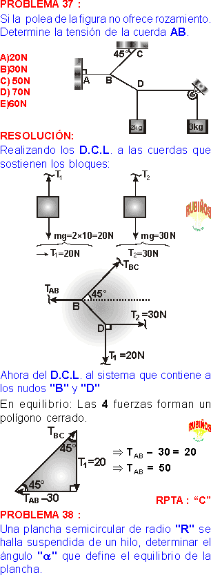 ESTÁTICA EJERCICIOS RESUELTOS CON EXPLICACIONES PASO PASO PDF