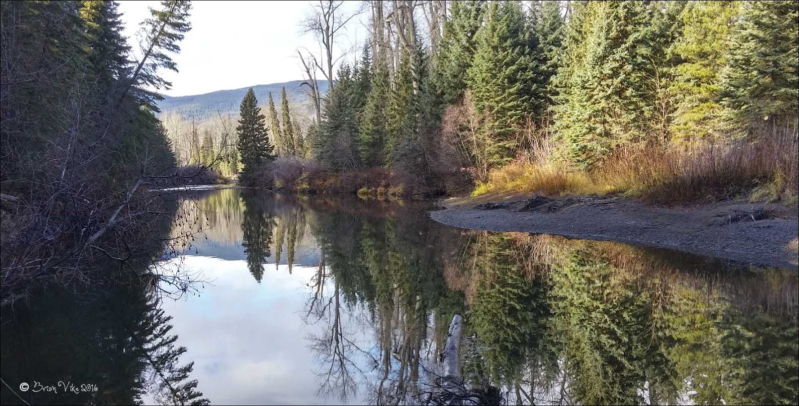 Northern Interior British Columbia: Mirror Finish Bulkley River Houston ...