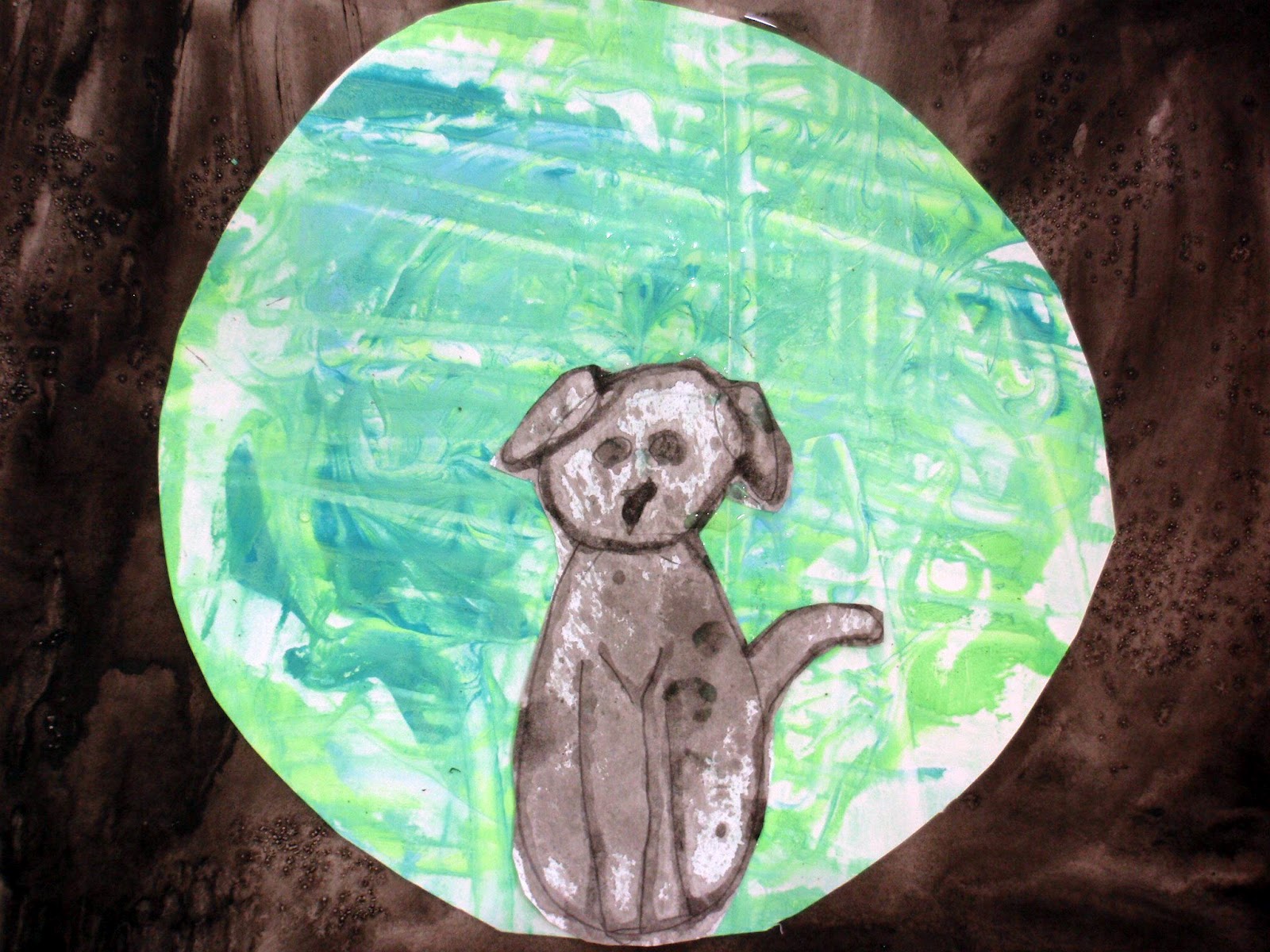 Doodle All Day: The Dog in the Moon Art Project