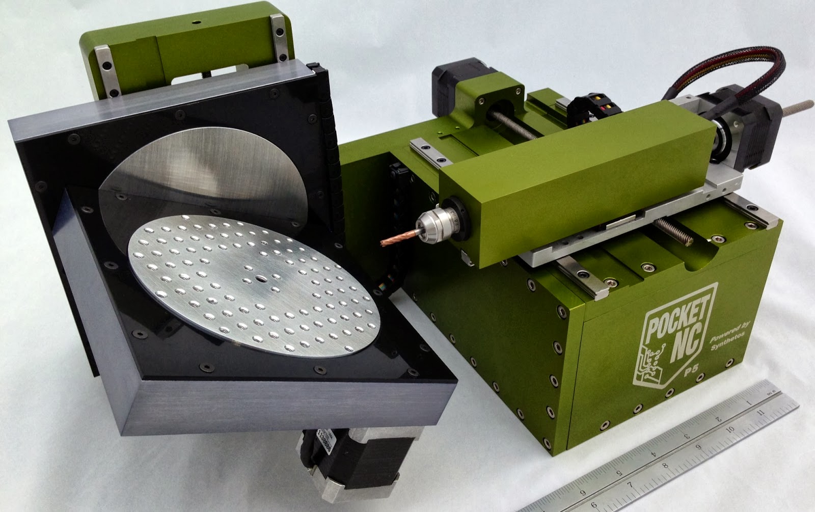 On Two Wheels: PocketNC 5 axis milling machine