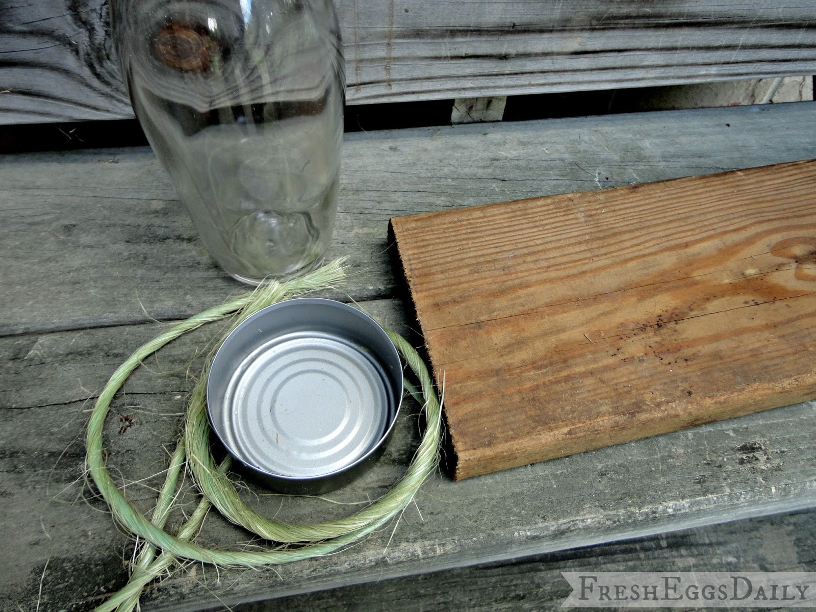 DIY Wine Bottle Chicken Grit + Calcium Dispenser - Fresh Eggs Daily ...