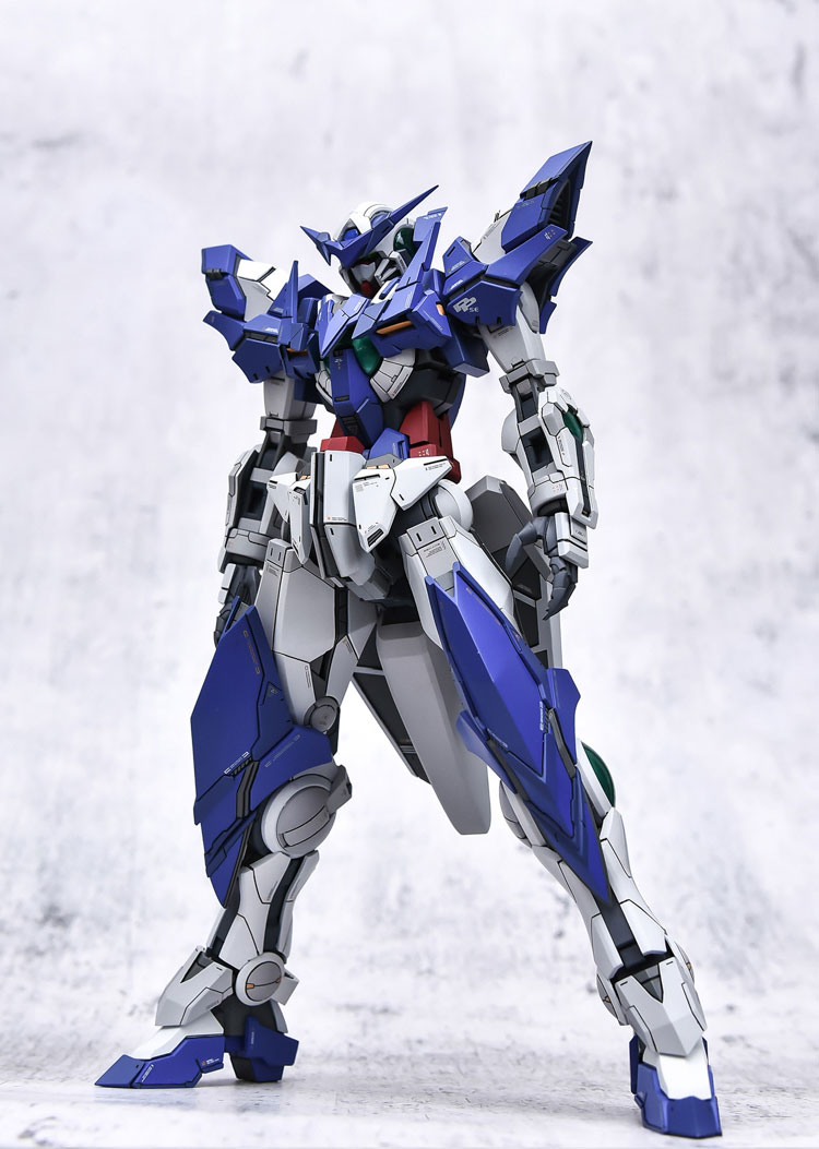 Custom Build: MG 1/100 Gundam Amazing Exia [Resin Conversion]