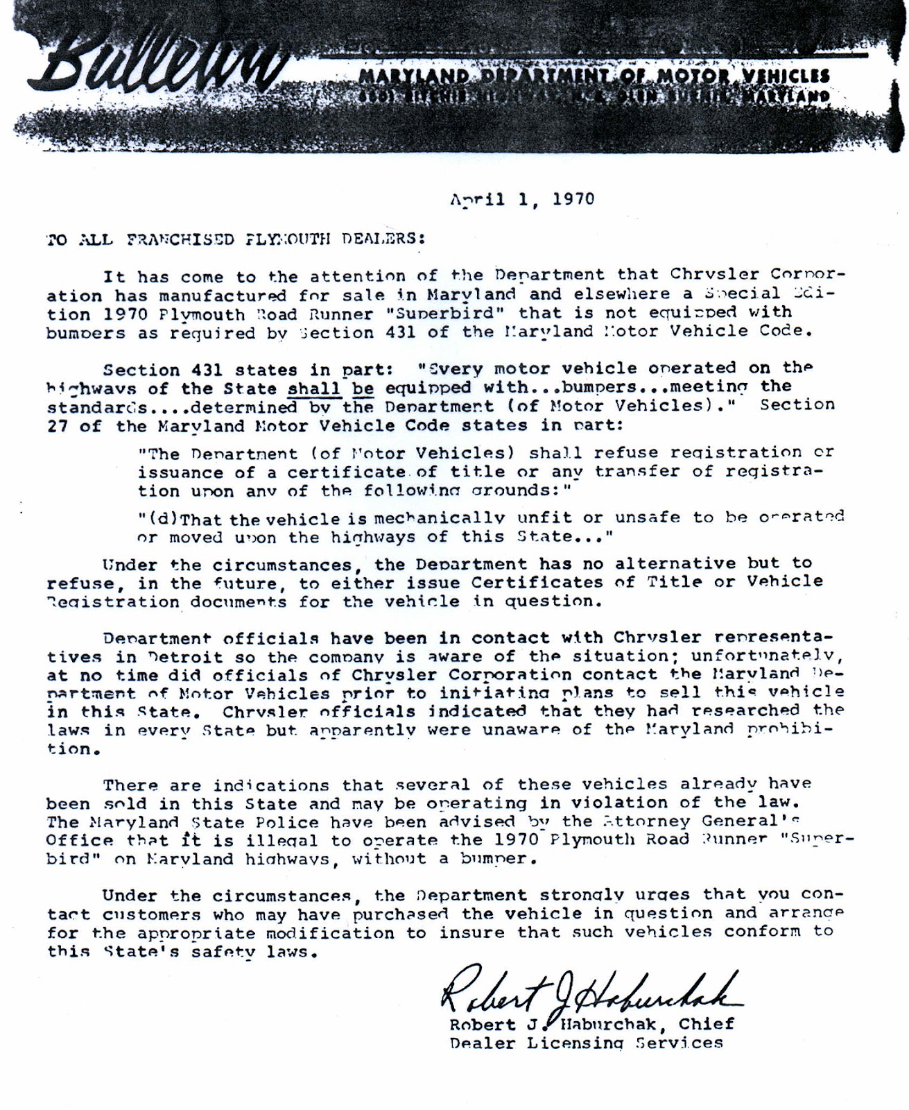 Just A Car Guy: Memo #64, or, did you know that the 1970 Plymouth ...