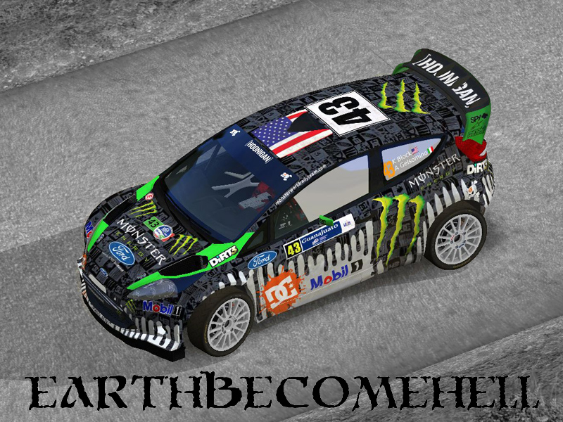 RBR Skin EarthBecomeHell: Fiesta Block 2011