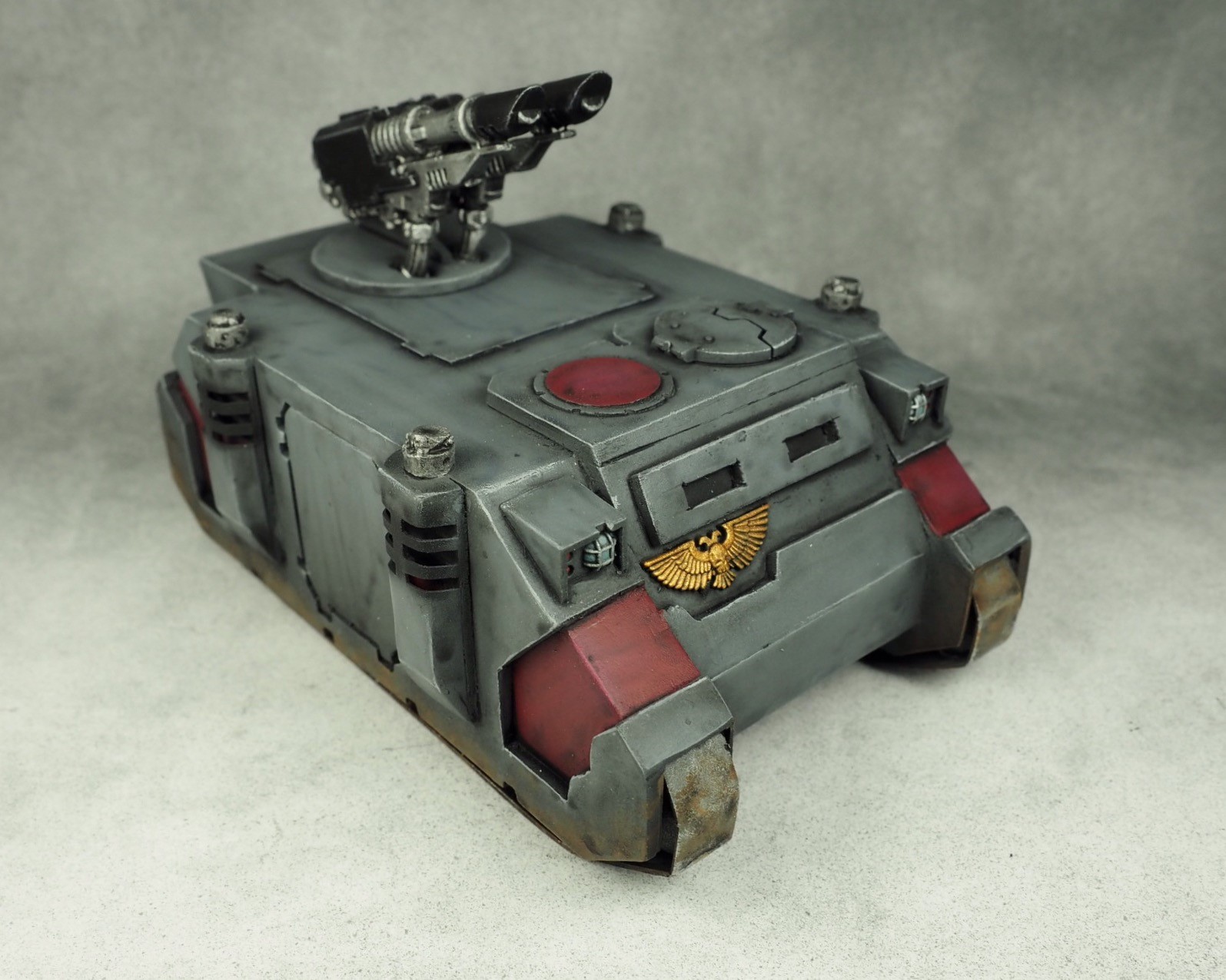 MLBN: Warhammer 40k: Scratch Built Space Marines Razorbacks Part 4