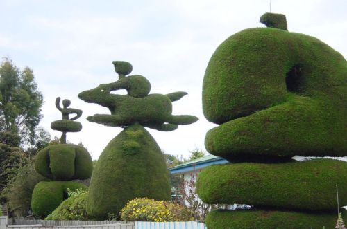 The Big Bang Master: Amazing Topiary Art Wallpapers