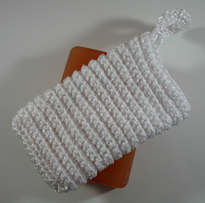 The Pulled Stitch Blog: Free Pattern: Soap Saver Scruby Sock.