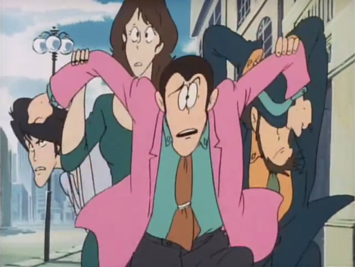 Aaron Long Cartoons - Blog: Pink Jacket Lupin 7