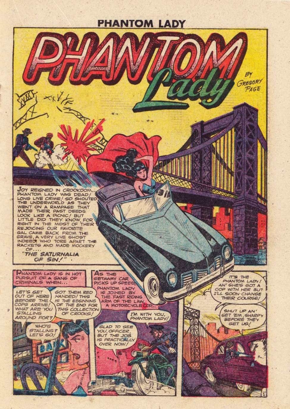 Ominous Octopus Omnibus: PHANTOM LADY #23