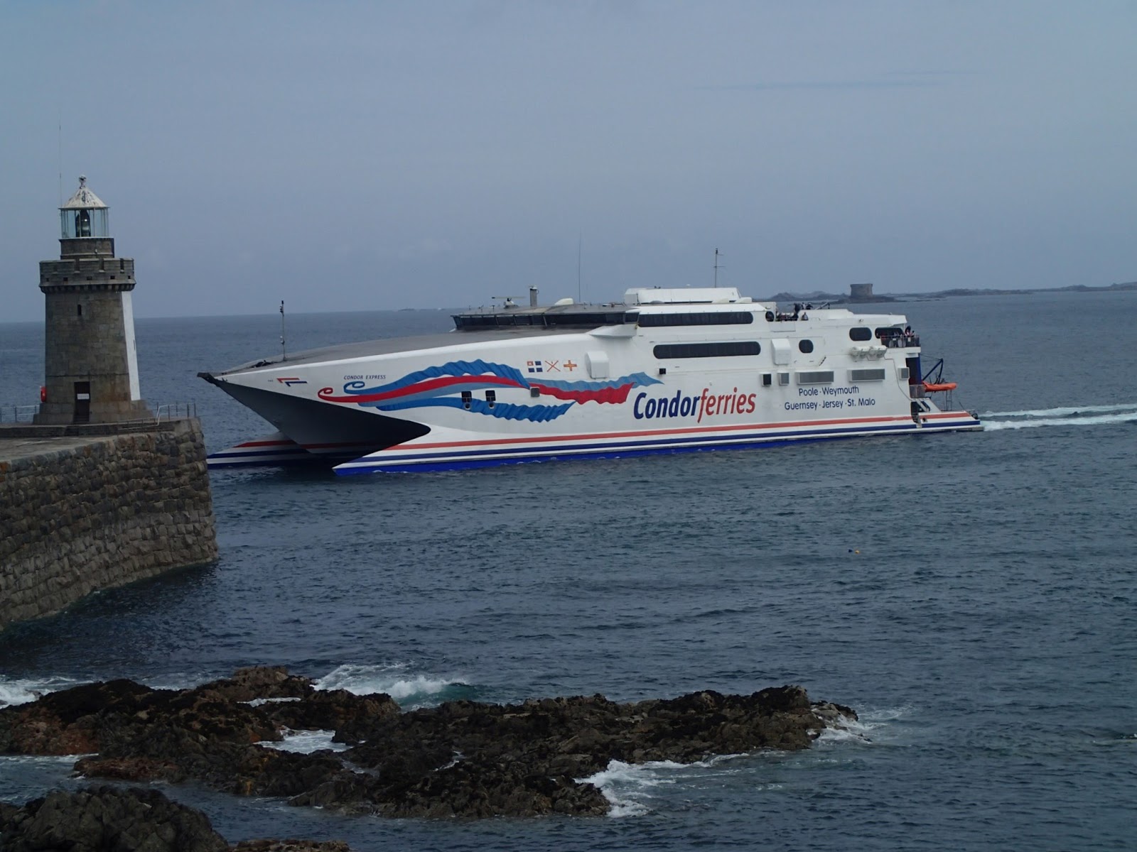From Poole(UK) to St Peter Port (Guernsey) on Condor Ferries - The ...