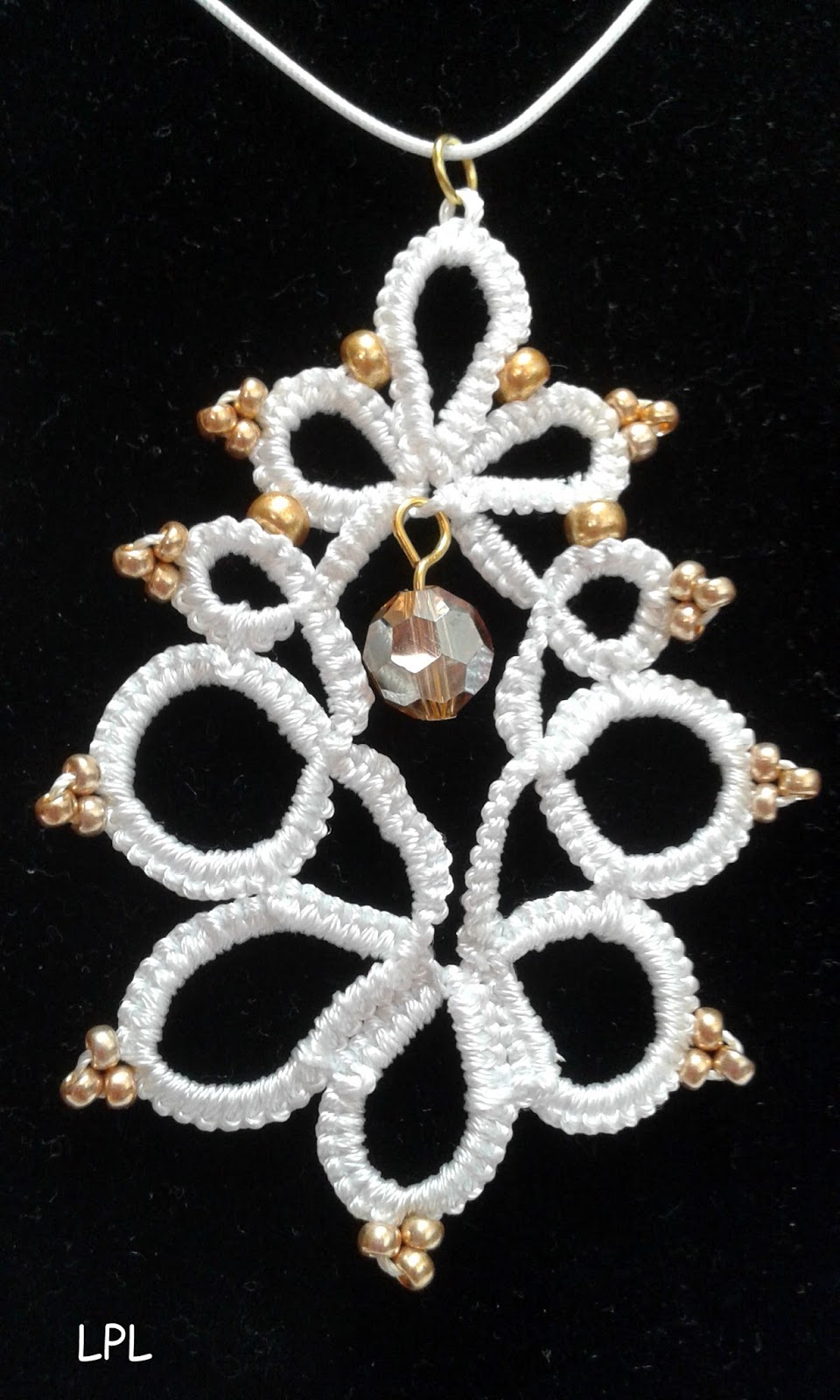 BEADS and GEMS : Κοσμηματα απο δαντελα - Φριβολιτε - Tatting lace ...