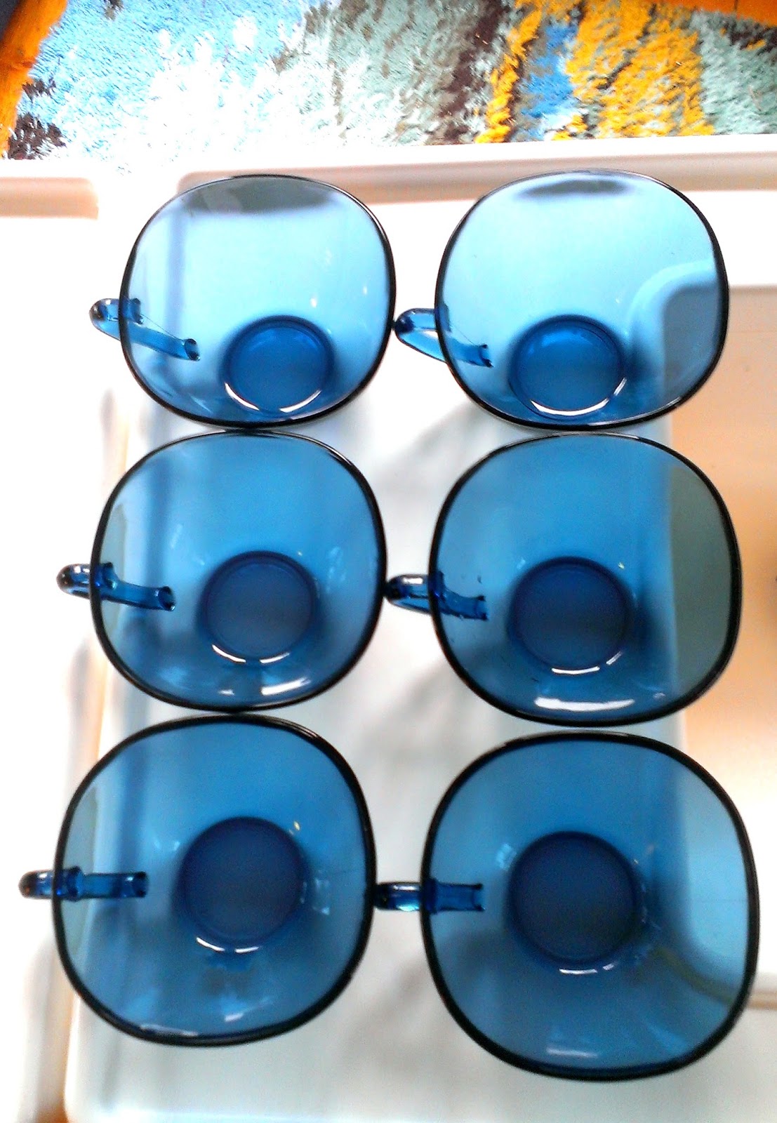 Retro Scandinavian: Vereco glass, made in France