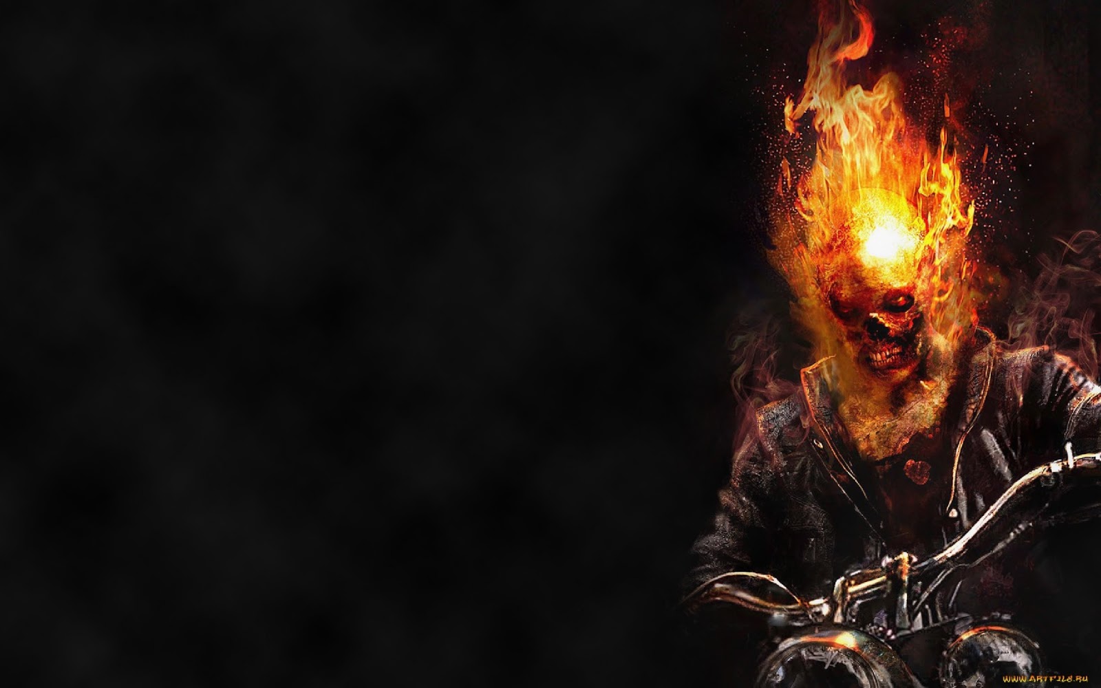 Free HD Wallpapers: Ghost Rider 2 Wallpapers Collection