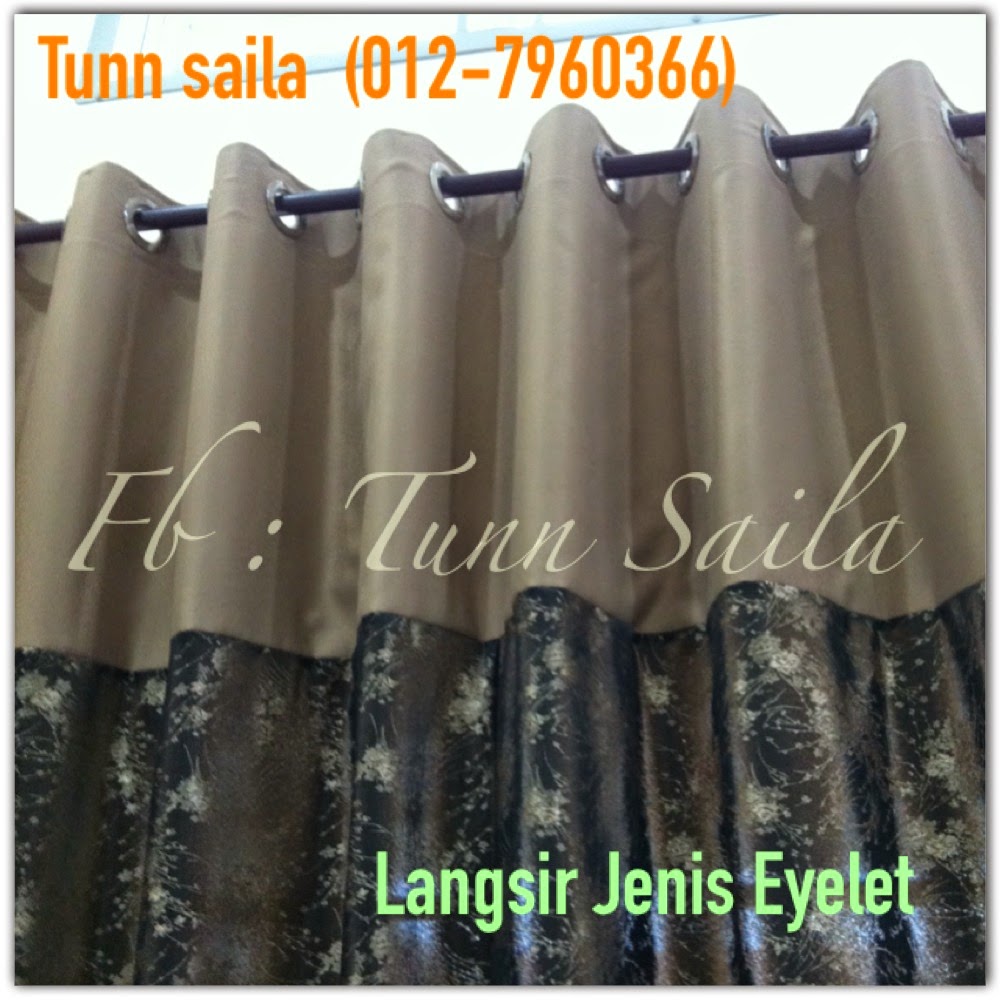 Tunn Saila: Langsir Eyelet