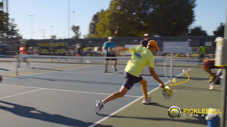 A Pickleball Life: How to Hit the Around the Post Shot