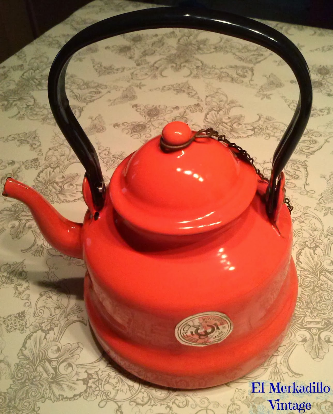 Cafetera / Tetera Pava Naranja (Ref. 0188) ¡¡ VENDIDO !! | El ...