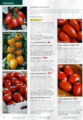 Blog of an Ancient Gardener: Seed Catalog: Johnny's Selected Seeds