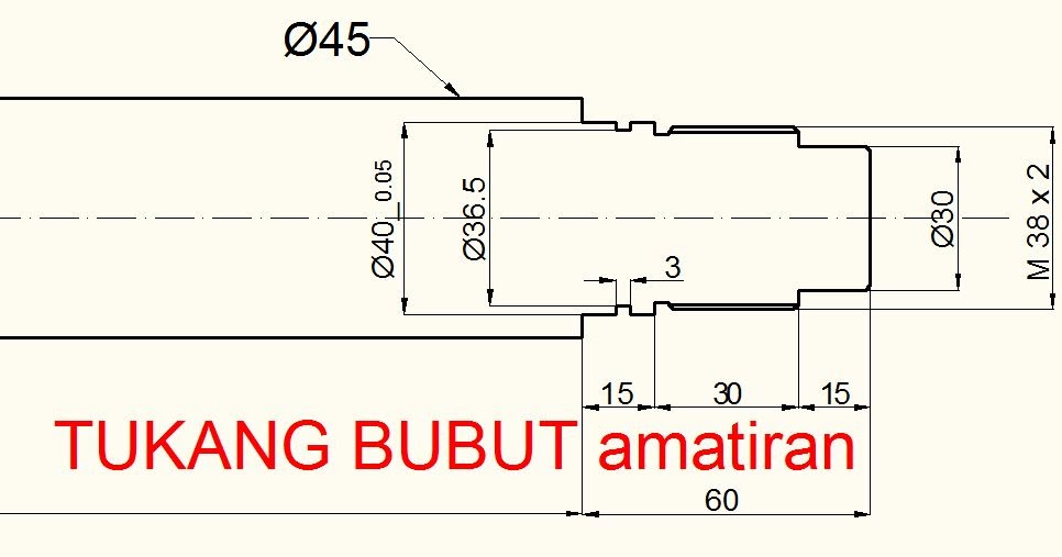 TUKANG BUBUT amatiran: CARA MEMBUBUT