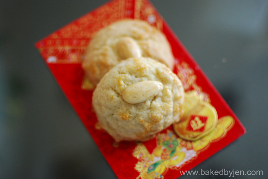 Baked by Jen: Chinese Almond Cookies