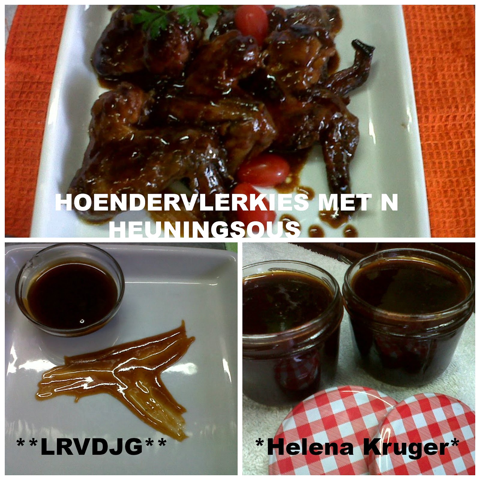 LEKKER RESEPTE VIR DIE JONGERGESLAG: HOENDERVLERKIES MET N HEUNINGSOUS