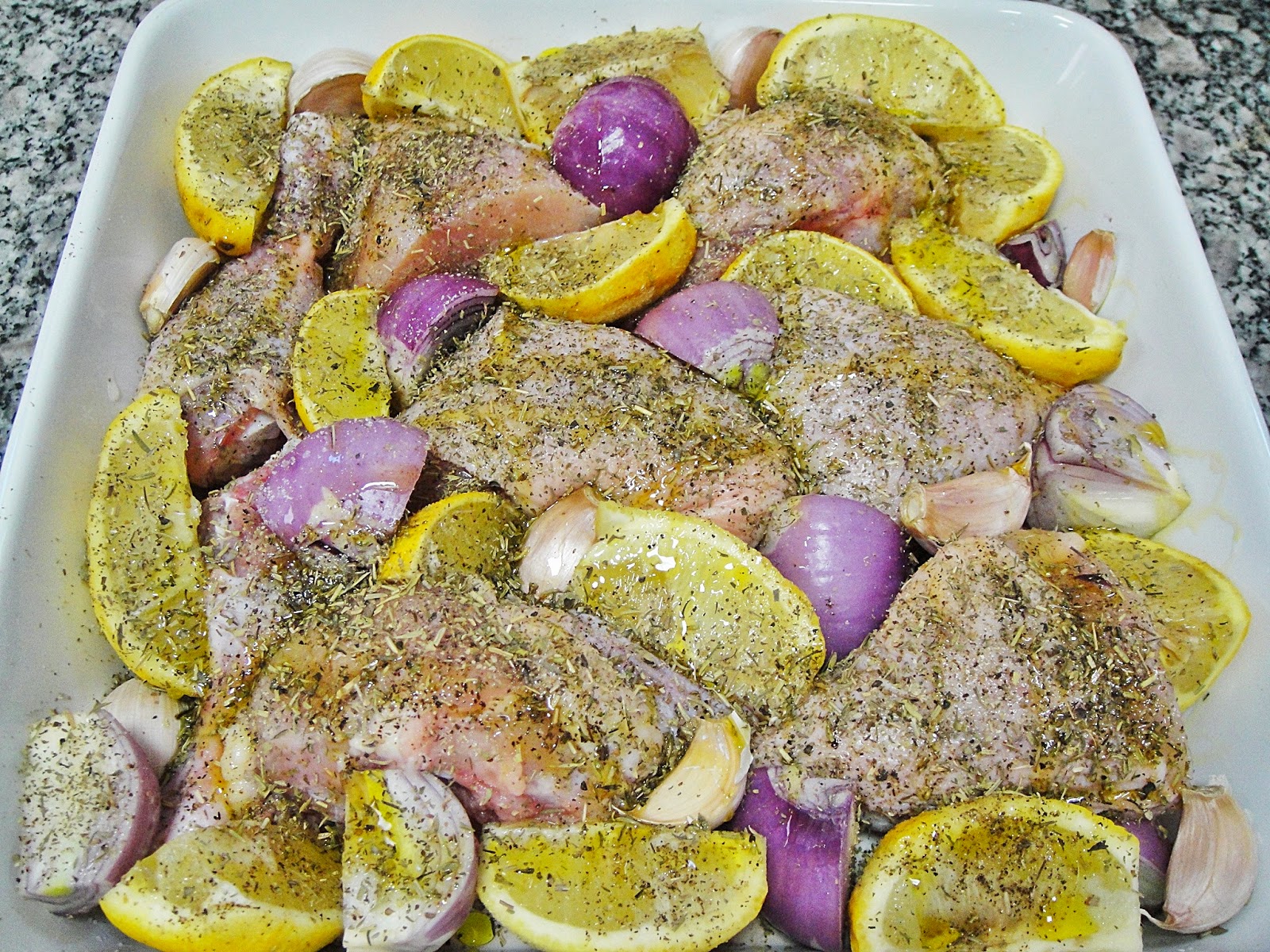 Maryam's Culinary Wonders: 729. Roast Chicken Provencale