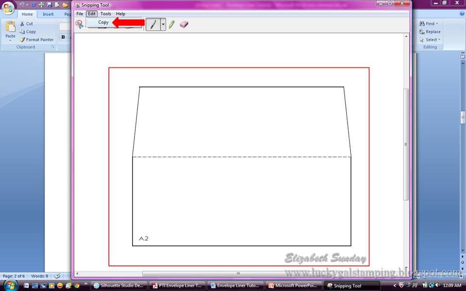 Luckygal Stamping: Silhouette Cameo Tutorial